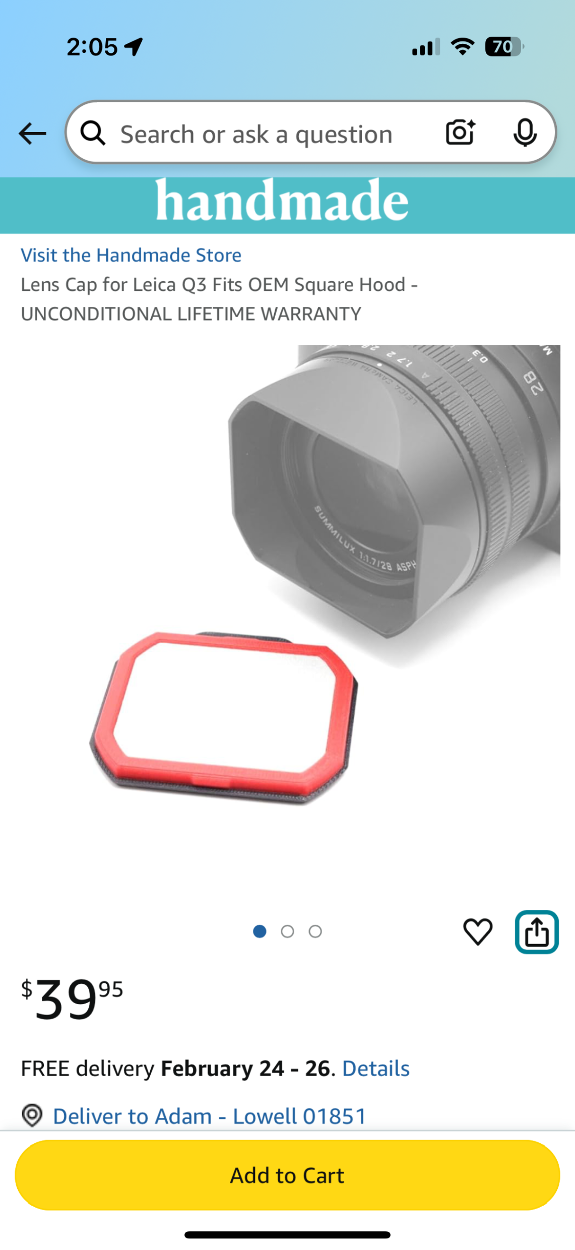 PolarPro MagFlip Hood - Leica Q3 / Leica Q2 / Leica Q - Leica Forum